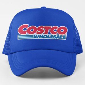 Accessories | New Costco Foam Trucker Mesh Snapback Hat Blue | Poshmark
